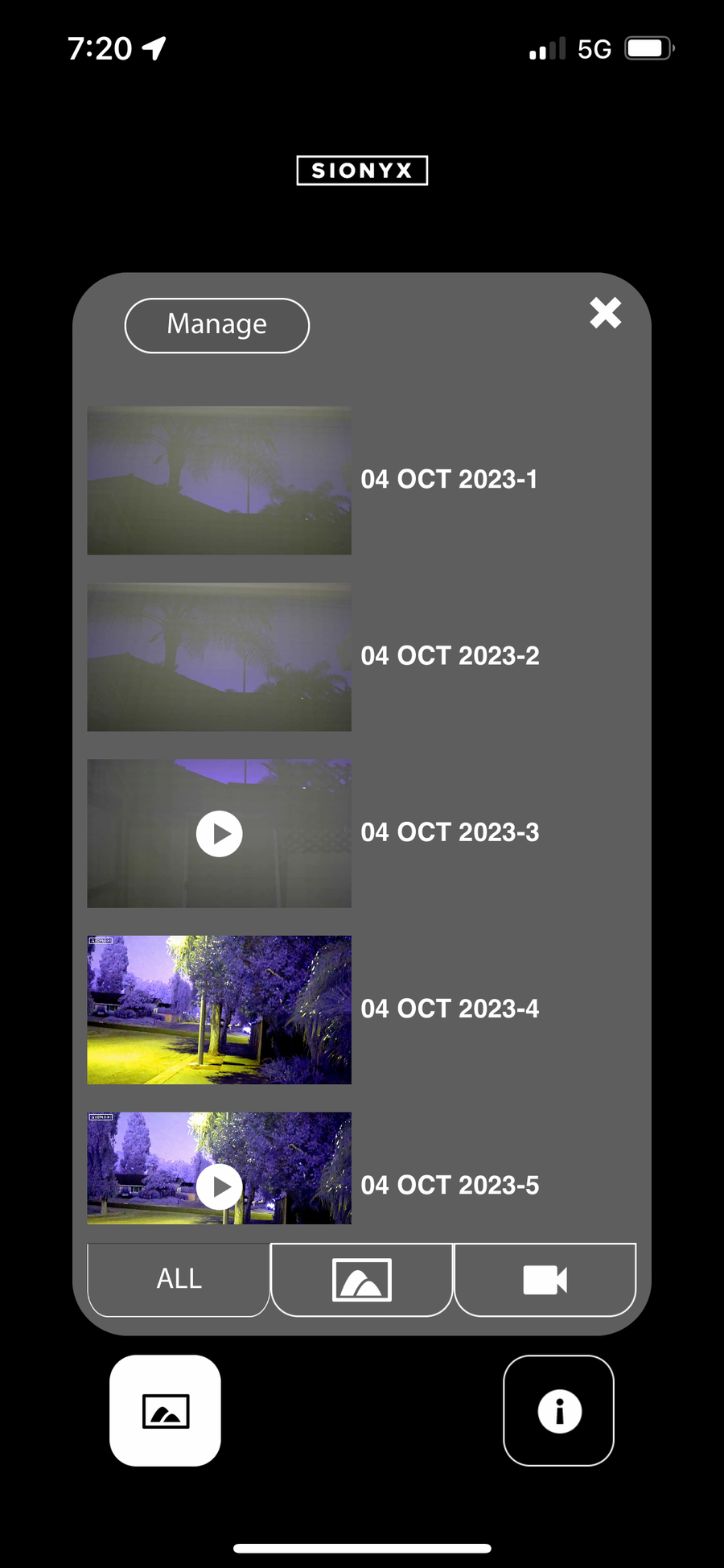 App – SIONYX